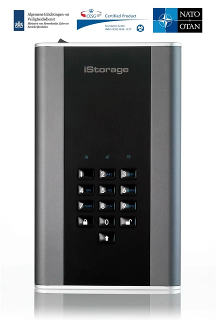 ISTORAGE IS-DT2-256-1000-C-G 1TB Diskashur DT2 HDD EUR 317,78 - PicClick FR