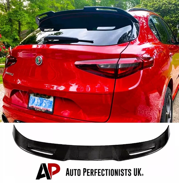 ALFA ROMEO STELVIO Heck Glanz Schwarz Dach Lippe Spoiler Flügel Body ...
