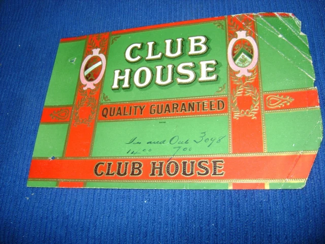 VINTAGE-BLANK-SAMPLE INNER CIGAR Box -Embossed Label -# 213 $3.99 ...