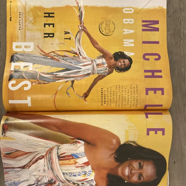 PEOPLE MAGAZINE NOVEMBER 10th 2025 ~ Michelle Obama ~ Kenny Chesney ...