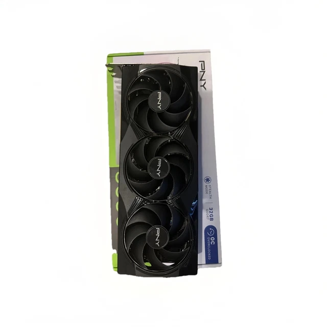 PNY GEFORCE RTX 5090 32GB GDDR7 Triple Fan Grafikkarte EUR 2.099,00 ...