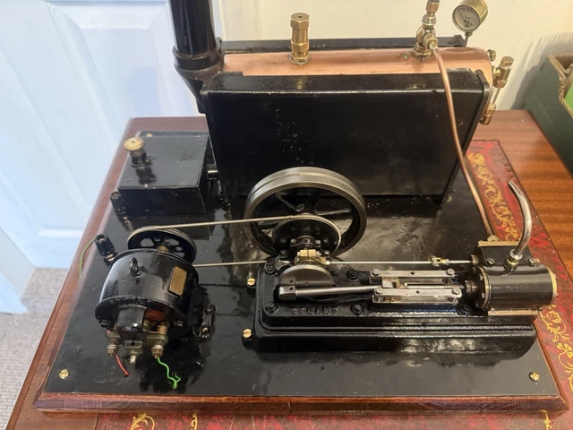 LIVE STEAM STUART Turner Engine Boiler Spirit Fired With Generator-- £ ...