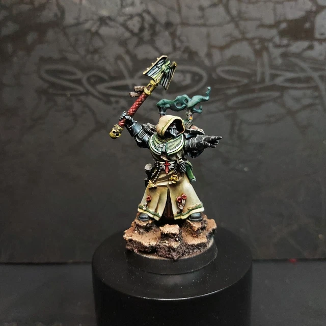 40K PAINTED DARK Angels Interrogator Chaplain Asmodai £19.99 - PicClick UK