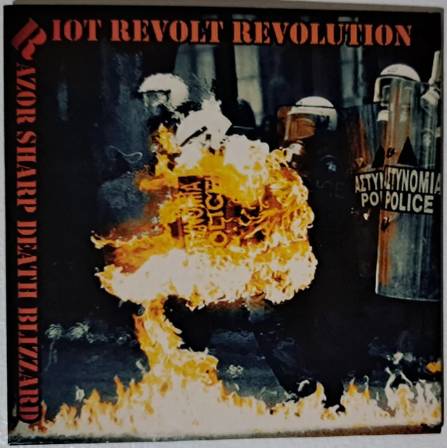 RAZOR SHARP DEATH Blizzard - Riot Revolt Revolution CD Crowbar ...