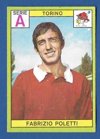 FIGURINA CALCIATORI PANINI 1968/69 - Recupero - Poletti - Torino EUR 1 ...
