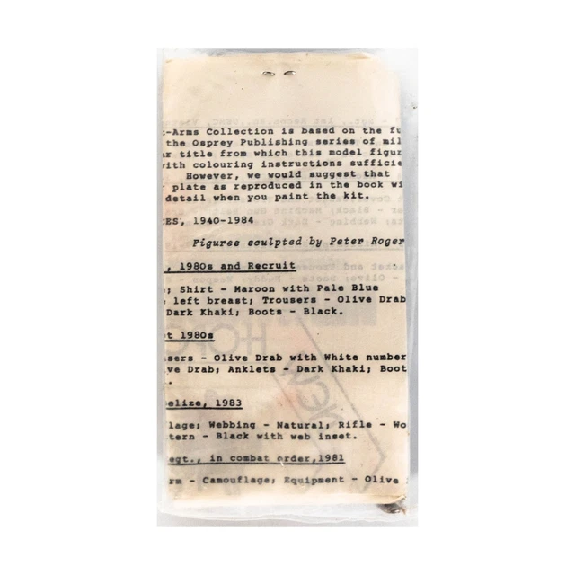 OSPREY MEN-AT-ARMS MINI 54mm Rifleman US Marine Corps, Korea, 1950 Pack ...