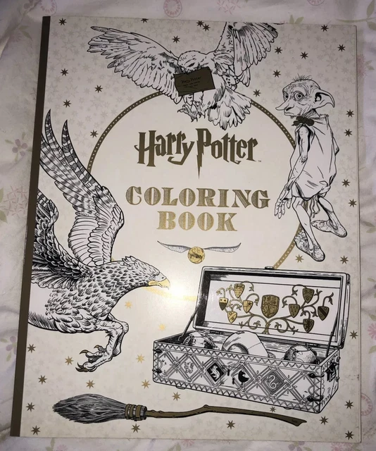 LIVRE DE COLORIAGE Harry Potter par Scholastic (Livre de poche ...