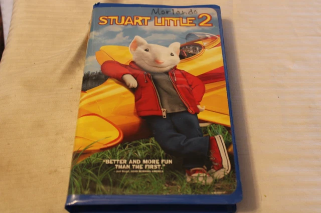 STUART LITTLE 2 (VHS, 2002, Clamshell) Michael J. Fox, James Woods ...