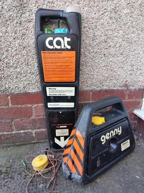 RADIODETECTION CAT MK1 and GENNY1 Cable Avoidance LOCATOR pipe cables ...