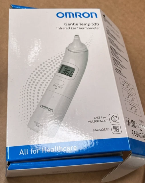 OMRON GENTLETEMP 520 Digital Ear Thermometer £9.99 - PicClick UK