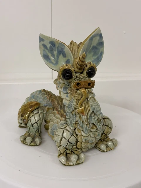 STUNNING RARE YARE Pottery Medium Sized Dragon £99.99 - PicClick UK
