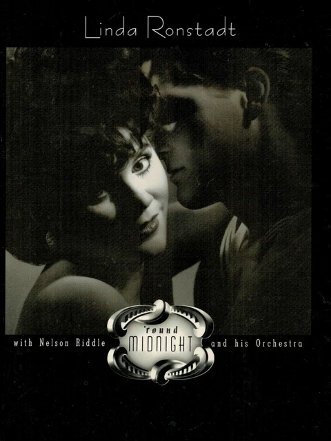 RARE* LINDA RONSTADT 'Round Midnight - Music Book / Sheet Music - 1987 ...
