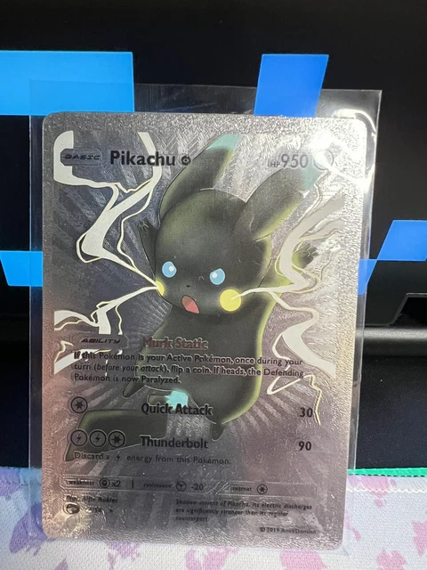 CARTA POKEMON FAN-ART: Pikachu [Basic] - SILVER CARD EUR 6,00 - PicClick IT