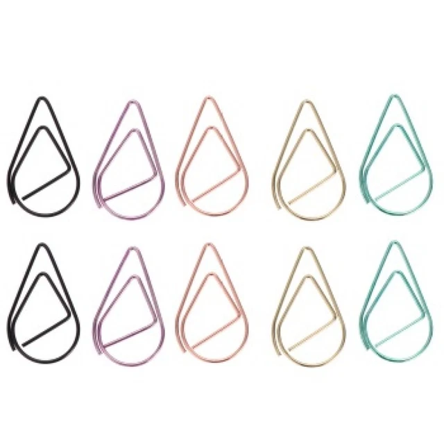 100 PCS TINY Paper Clips Small Paperclips Metal Office Supplies Drop ...