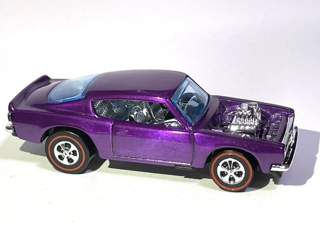 🔥 CUSTOM MADE REDLINE 🔥Hot Wheels King Kuda Barracuda 🐟 Spectraflame ...