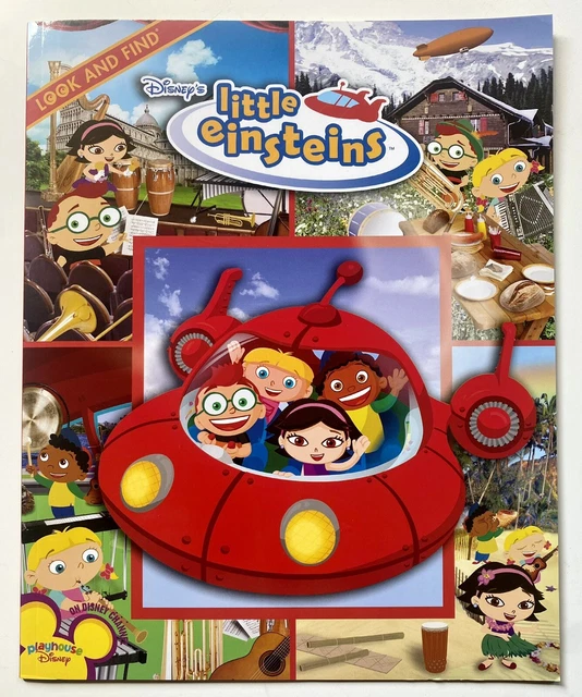 DISNEY’S LITTLE EINSTEINS Look & Find Activity Paperback Book 2007 $14. ...