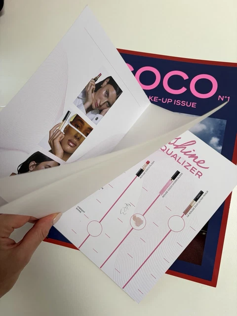 COCO CHANEL BEAUTY Magazine Issue 1 LIMITED EDITION Navy exclusive ...