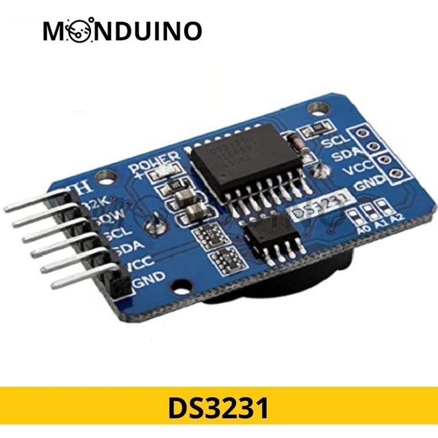 DS3231 REAL TIME Clock RTC I2C Horloge en Temps Réel avec batterie RTC ...