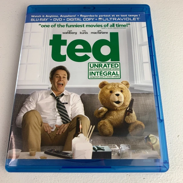 TED (BLU-RAY/DVD, 2012, 2-Disc Set, Unrated, Canadian) $7.19 - PicClick CA