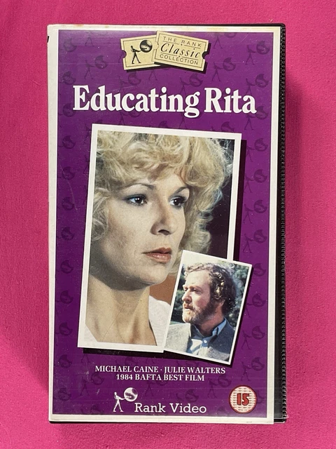EDUCATING RITA - VHS Video Tape, Michael Caine, Julie Walter’s £4.00 ...