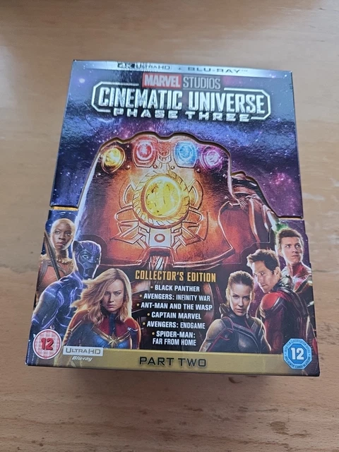 MARVEL STUDIOS CINEMATIC Universe: Phase Three - Part Two 4K Ultra-HD - Free P&P £27.99 ...