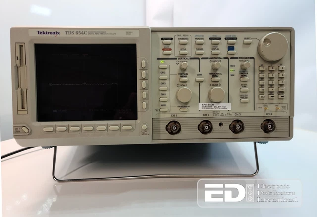 TEKTRONIX TDS 654C Color 4 Channel 500 MHz Digital Real-Time Oscilloscope 5 GS/s $800.00 ...