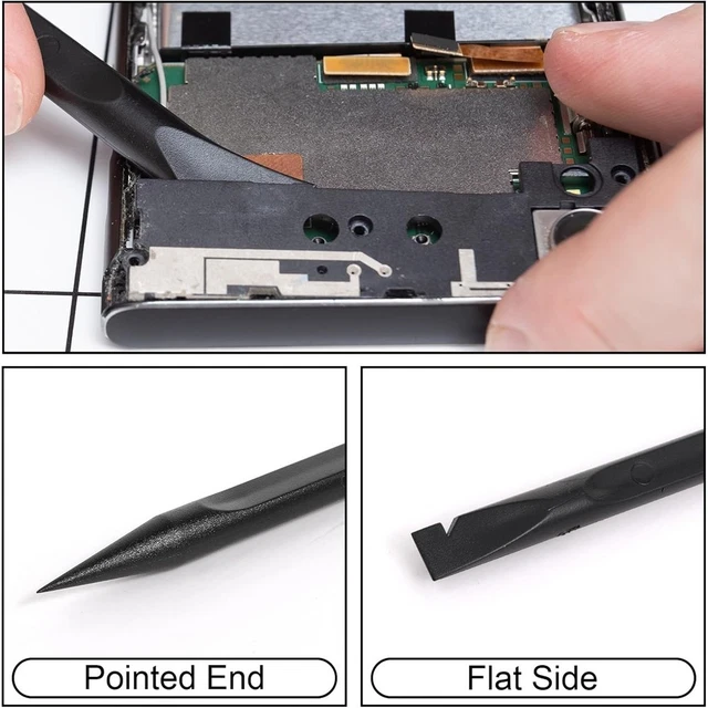 13 PCS SPUDGER Pry Tool Kit, Plastic and Metal Spudger Prying Repair ...