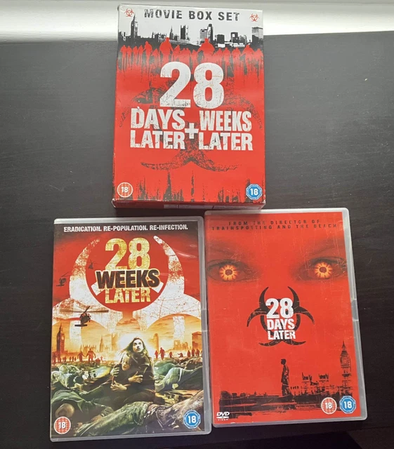28 DAYS LATER/28 Weeks Later (Box Set) (DVD, 2012) rare 28 years £10.00 ...
