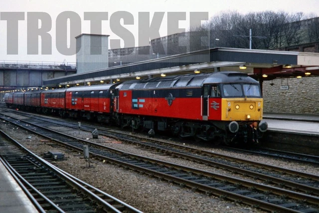 35MM SLIDE BR British Railways Diesel Loco Class 47791 1995 Sheffield ...