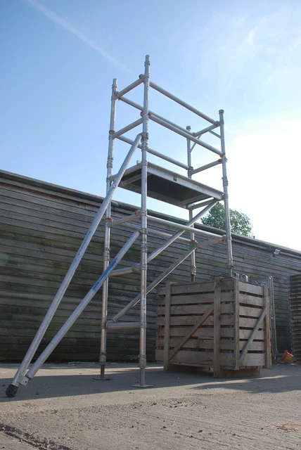 BOSS STAIRMAX 600MM Staircase Aluminium Scaffold Tower Stairway Tower £ ...