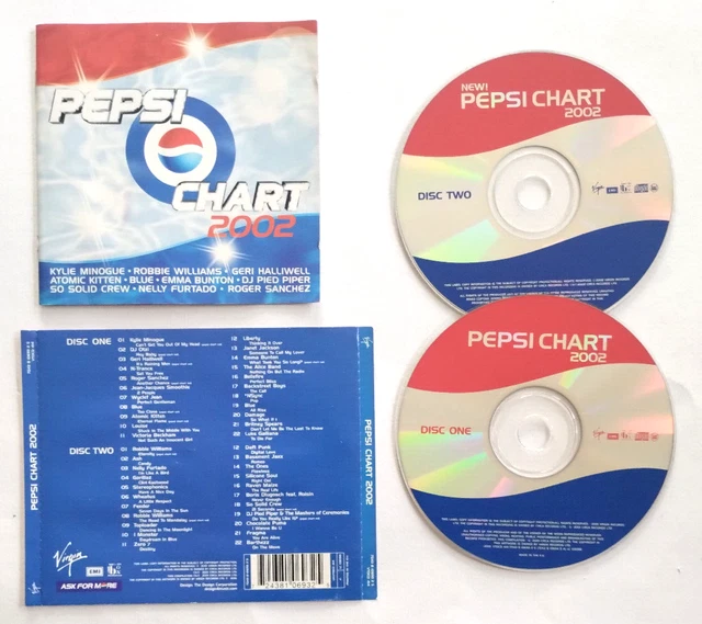 CD PEPSI CHART 2002 Kylie Minogue Blue Wyclef Daft Punk Janet Jackson ...