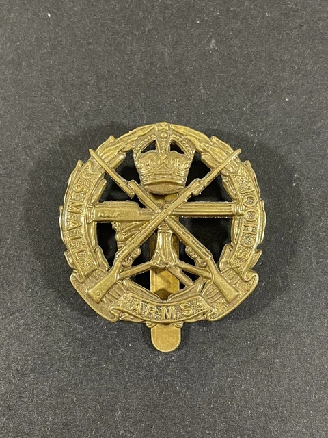 WW2 BRITISH ARMY, Small Arms School Cap Badge £20.00 - PicClick UK