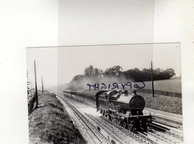 RAIL PHOTO LMS 440 Compound 1167 Castlethorpe troughs buckinghamshire ...