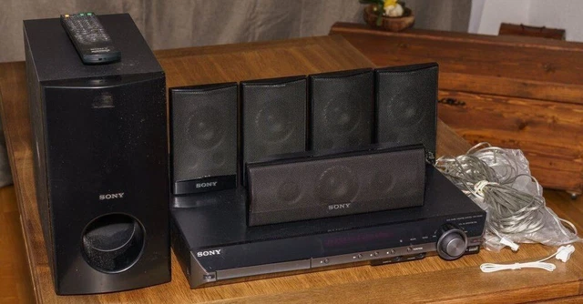 SONY DAV-DZ280 DVD Home Theatre System Subwoofer Speakers & Remote ...
