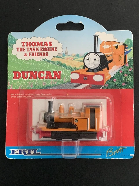 ERTL THOMAS TANK Engine & Friends Train - DUNCAN -2001 - NEW BOXED £26. ...