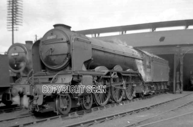 RAILWAY STEAM PHOTO. 60097 Ex LNER ‘HUMORIST’ 57 @ HAYMARKET £2.99 ...