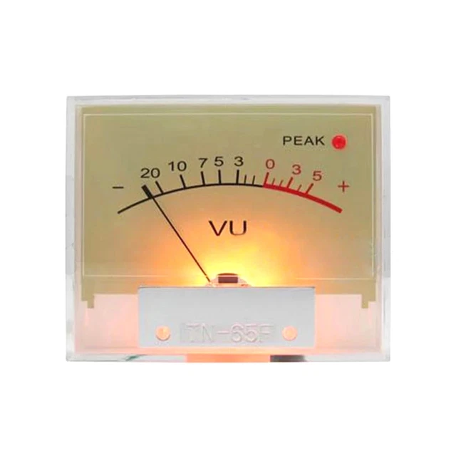 1 PIÈCE TN-65 VU Panel Meters DB Level Header Detecteurs Châssis avec ...