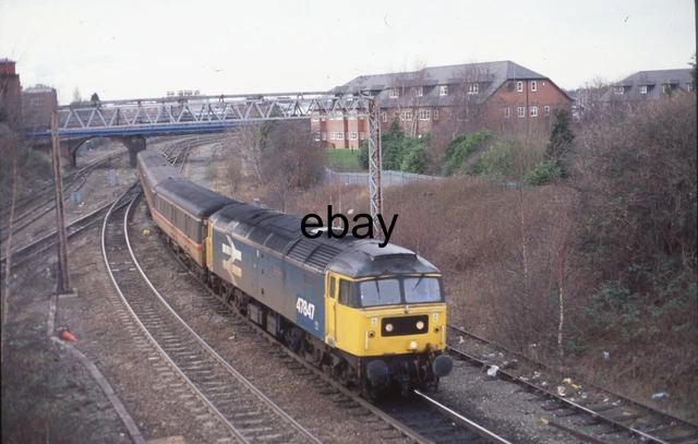 35MM RAILWAY SLIDE - BR Class 47. 47847 @ Chester £3.25 - PicClick UK