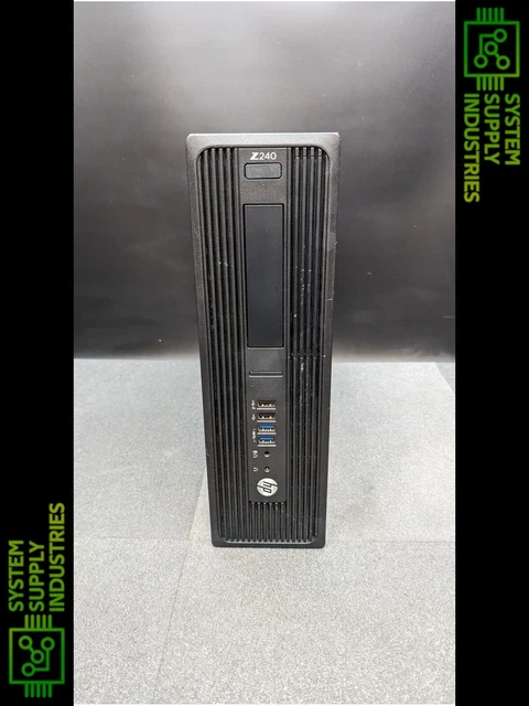 HP Z240 SFF - Intel Core i5-6500@3.20GHz 4C, 32GB, 480GB SSD+1TB HDD ...
