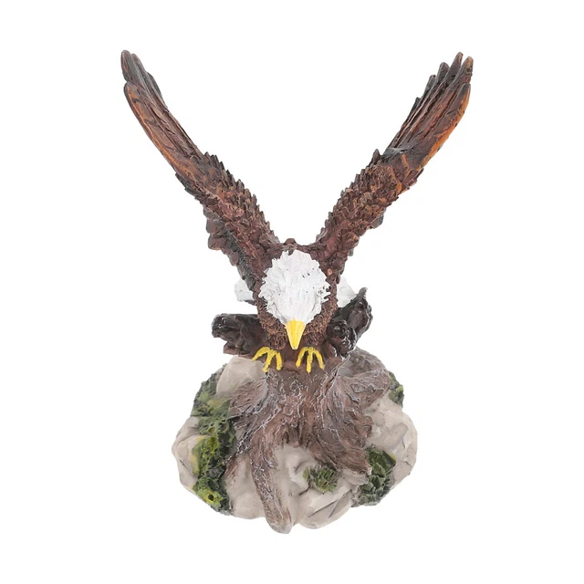 RESIN EAGLE ROC Spreading Its Wings Office Simulation Animal Sculpture ...