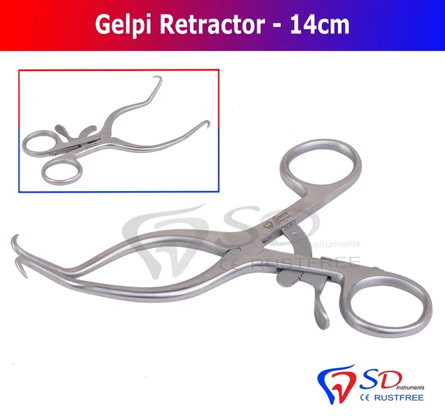 GELPI RETRACTORS 14CM Self-Retaining Orthopedic Surgical & Veterinary ...