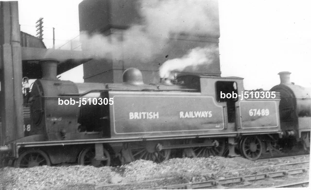 RAILWAY STEAM PHOTO: 67489 Ex LNER C16 61 £2.99 - PicClick UK