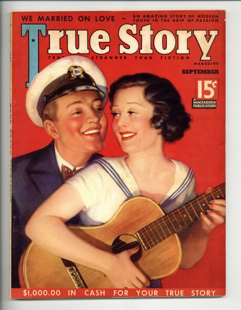 TRUE STORY MAGAZINE Vol. 33 #2 VG 1935 £11.93 - PicClick UK