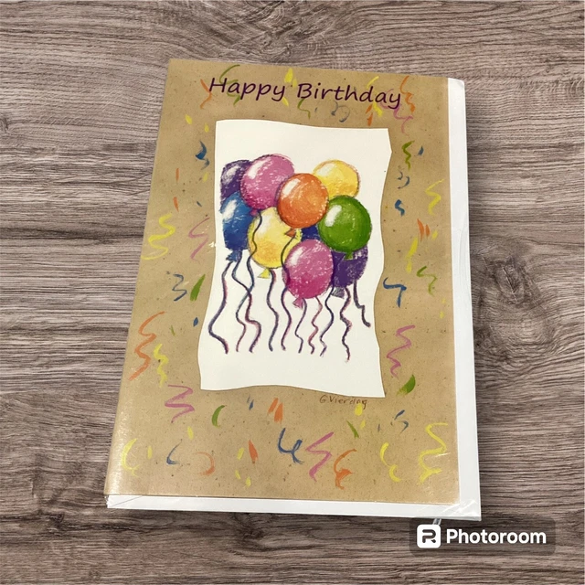 GREETING CARD HAPPY Birthday 5x7 Inches $2.98 - PicClick