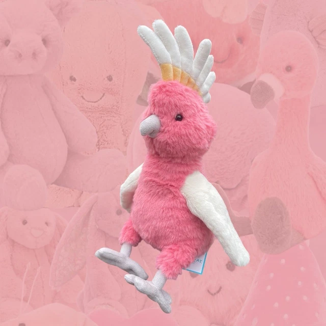 JELLYCAT SUMMER COLLECTION 2025 Squawkatoo Plush BNWT £37.08 - PicClick UK