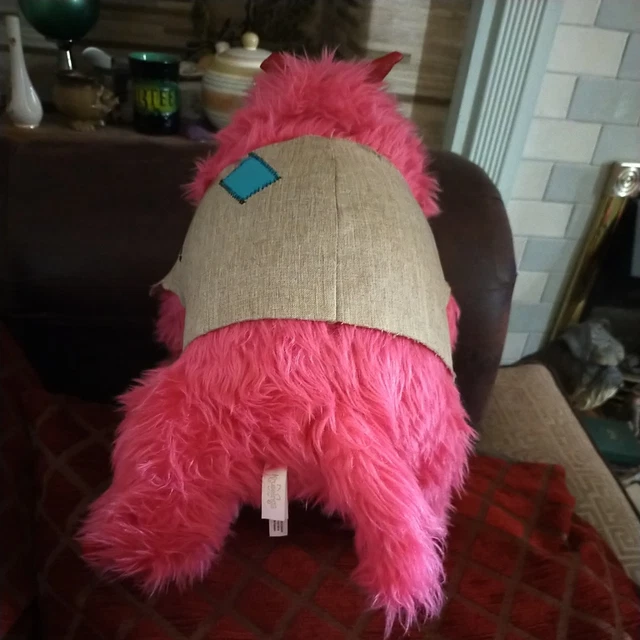 KATHE KRUSE KRUSELINGS large pink Rubbish monster soft toy plush £11.86 ...