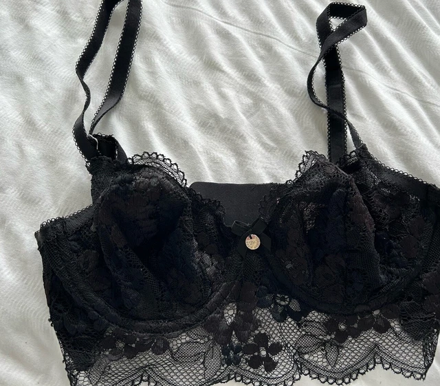 BOUX AVENUE LADIES Black Lace . Underwired Size 30 C £5.99 - PicClick UK
