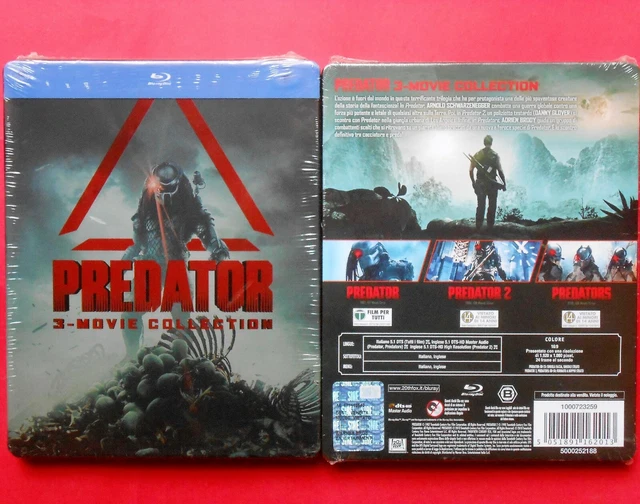 PREDATOR 3 MOVIE Collection blu ray Steelbook Metal Boîte Limité ...
