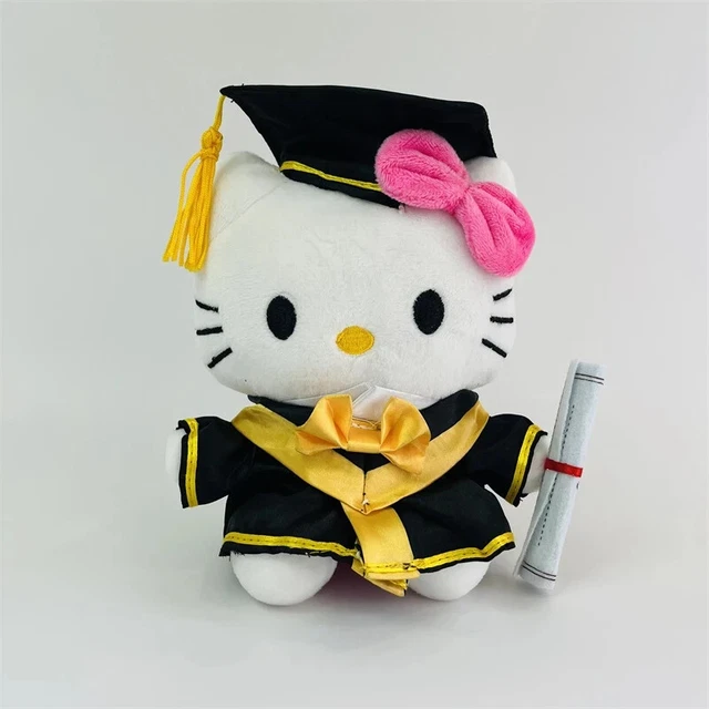HELLO KITTY PLUSH Graduation Doll Sanrio Character £21.99 - PicClick UK