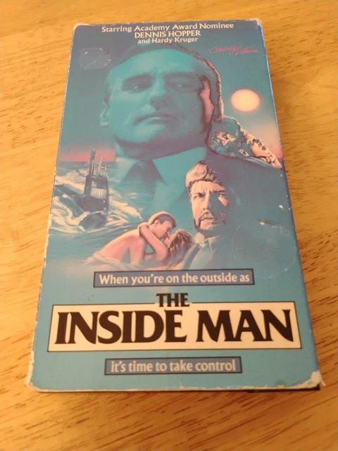 THE INSIDE MAN vhs Dennis Hopper Hardy Kruger Celebrity Home ...